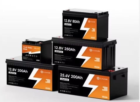 Baterai penggantian asam timbal 12V 50Ah - 300Ah LiFePO4
